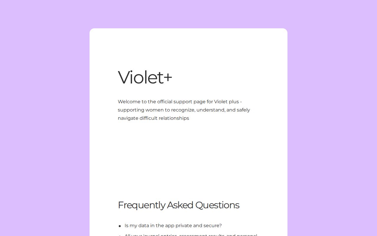 Violet+